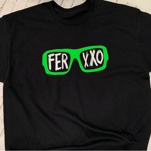 Shirts | Ferxxo X Feid Gafas Nitro Jam Concert Black T Shirt Las ...